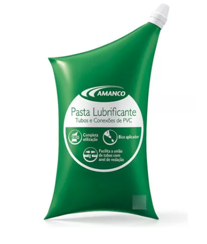 Pasta Lubrificante com Bico Aplicador PVC 1000g - Amanco