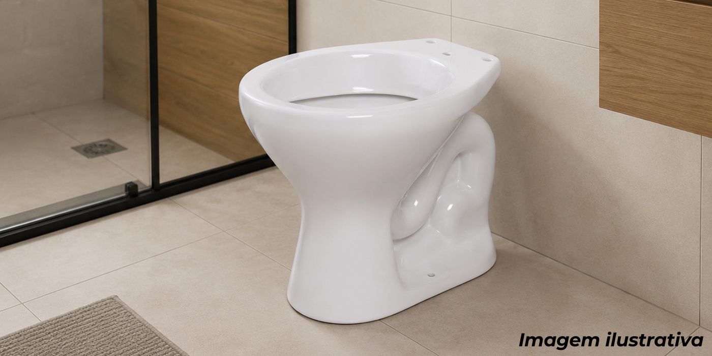 Vaso Sanitário Onix Convencional Diva Branco