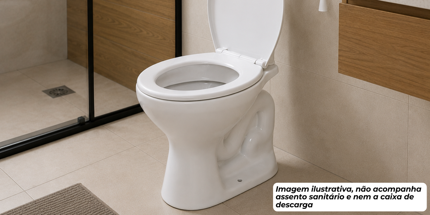Vaso Sanitário Onix Convencional Diva Branco